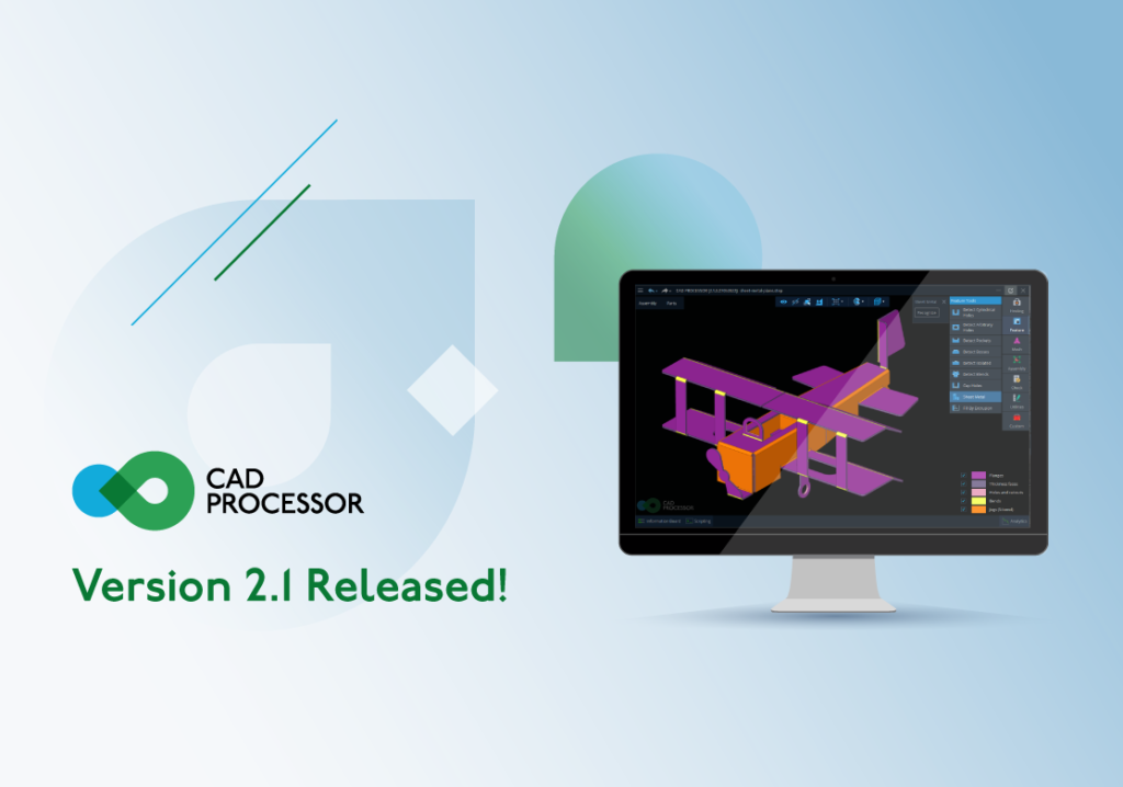 CAD Processor version 2.1 released! - OCCT3D